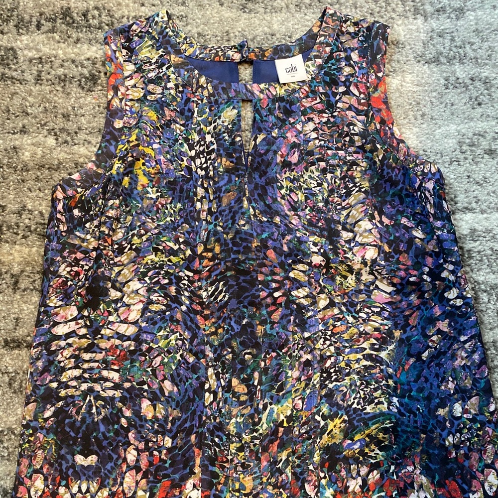 Cabi Stained Glass Top (Style Number 3093) - Gem